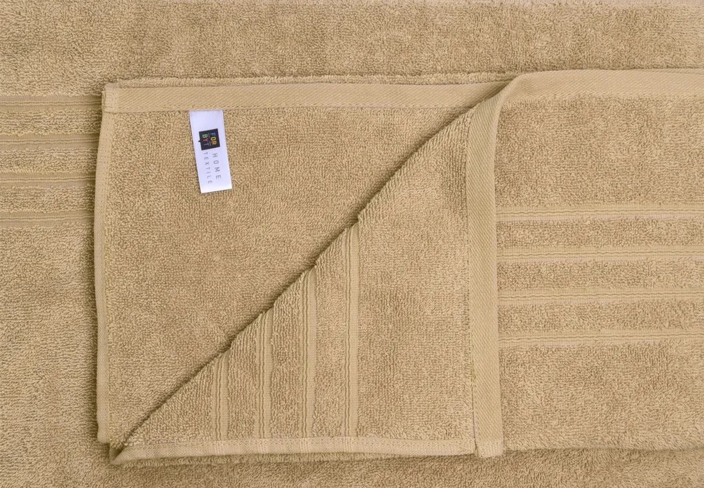 Bavlněný ručník a osuška, Finer béžový 70 x 140 cm