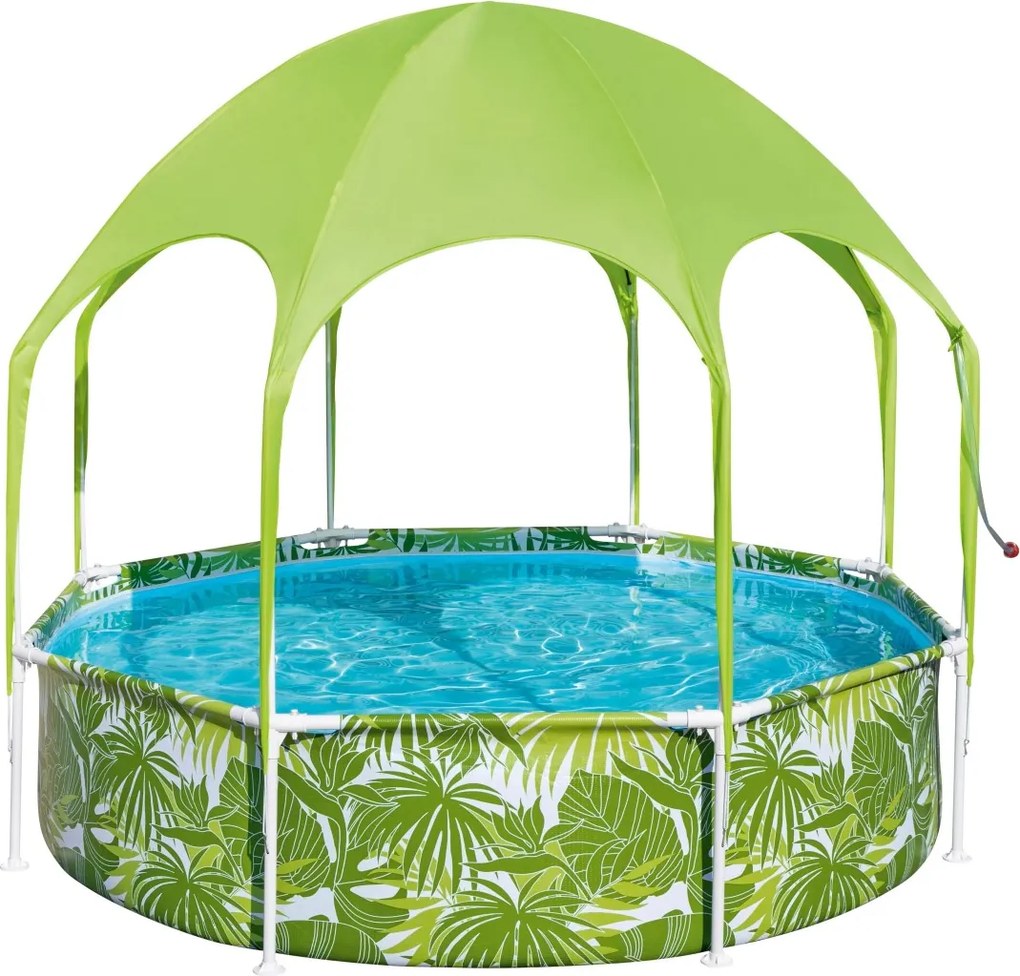 Bestway Bazén Steel Pro "Splash-in-Shade" design listí pr. 244x51 cm (GS/EN)