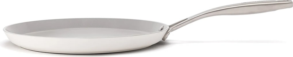 Elmich Nepřilnavá keramická palačinková pánev Zen Ø 26 cm - krémově bílá