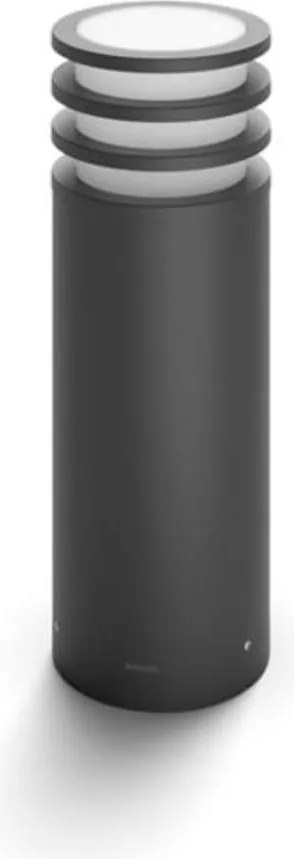 Philips Hue Lucca - Chytré venkovní sloupkové LED svítidlo, černá 929004308501