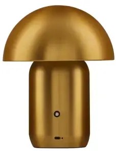 Designová stojací lampa Pois Zlatá
