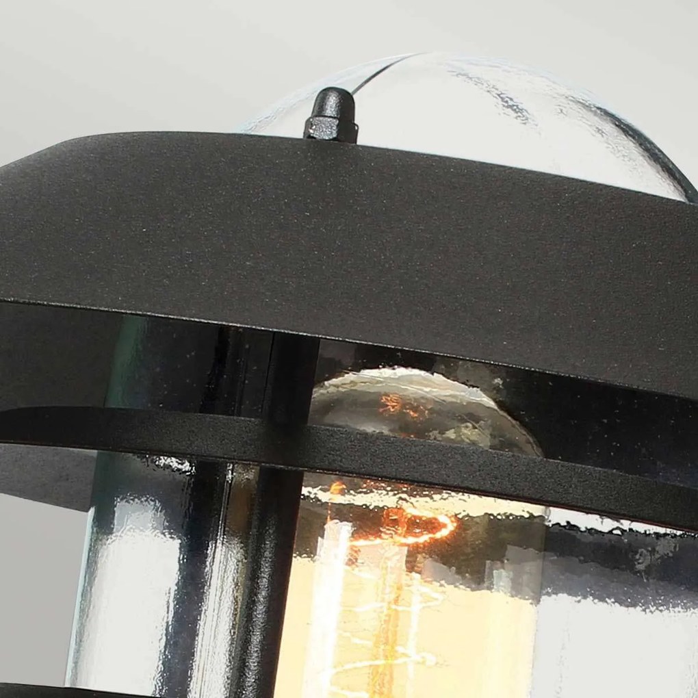 Nástěnná venkovní lampa na zahradu Elstead HELSINGOR/černá