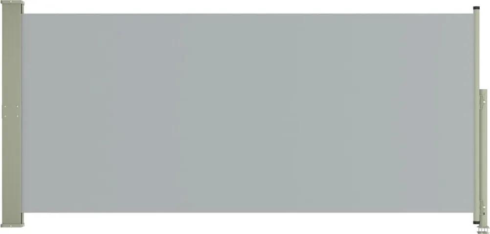 vidaXL Zatahovací boční markýza 140 x 300 cm [317834] Barva: Černá