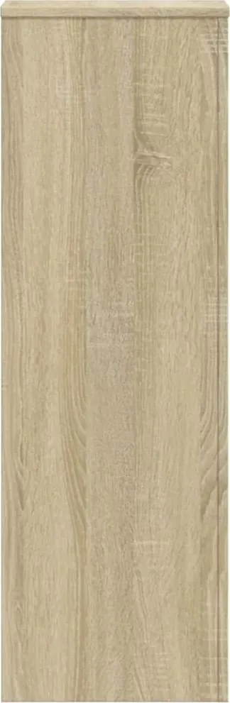 vidaXL Stojany na rostliny 2 ks 33x33x100 cm kompozitní dřevo [3307882] Barva: Bílá