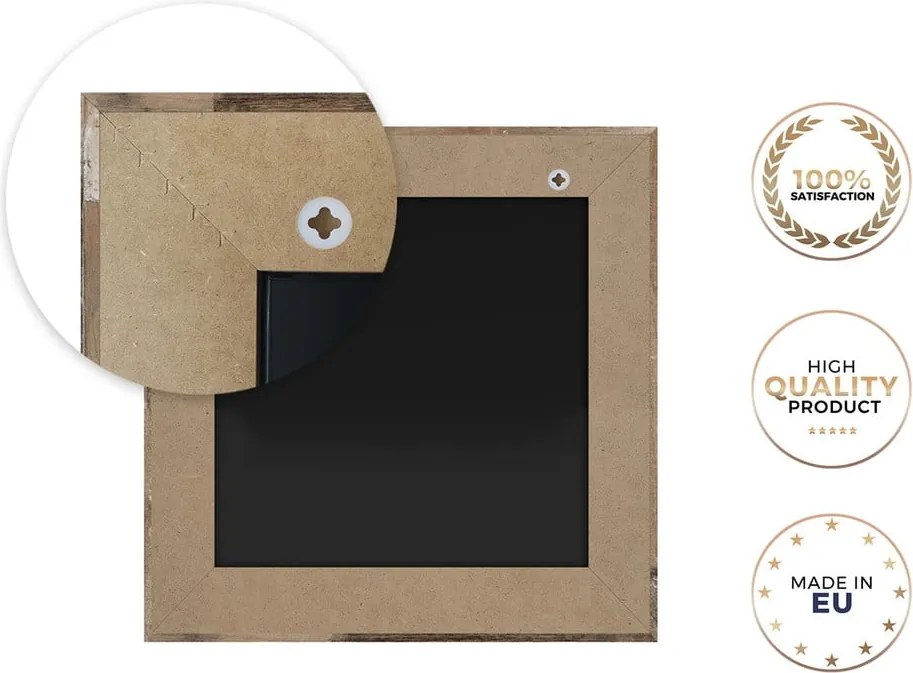 Nástěnné zrcadlo Styler Lustro Jyvaskyla Lento, 60 x 60 cm