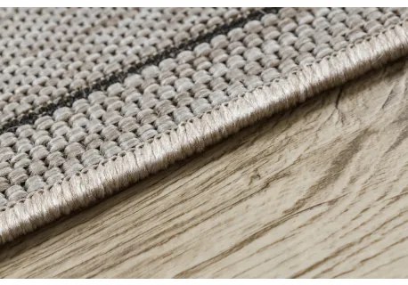 koberec SISAL FLOORLUX 20078 stříbro / černý velikost 160x230 cm | krásné koberce cz