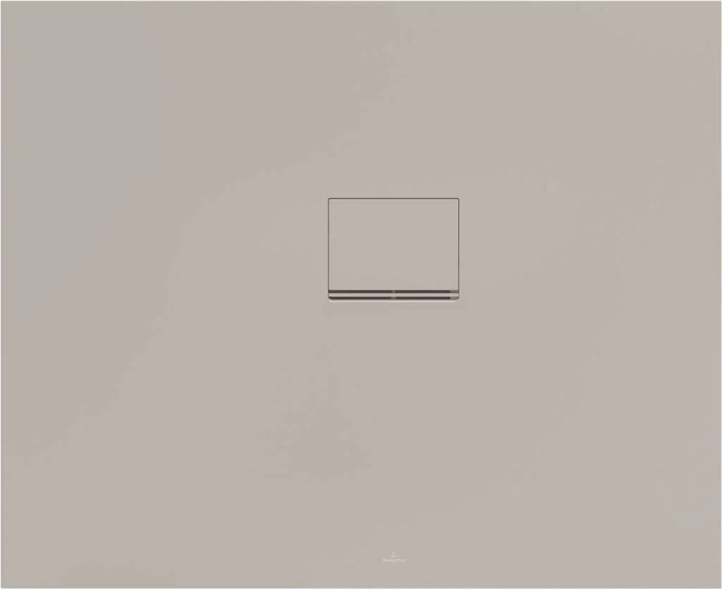 Villeroy & Boch Squaro Infinity - Sprchová vanička, 110x90cm, Almond UDQ1190SQI2RV-AL