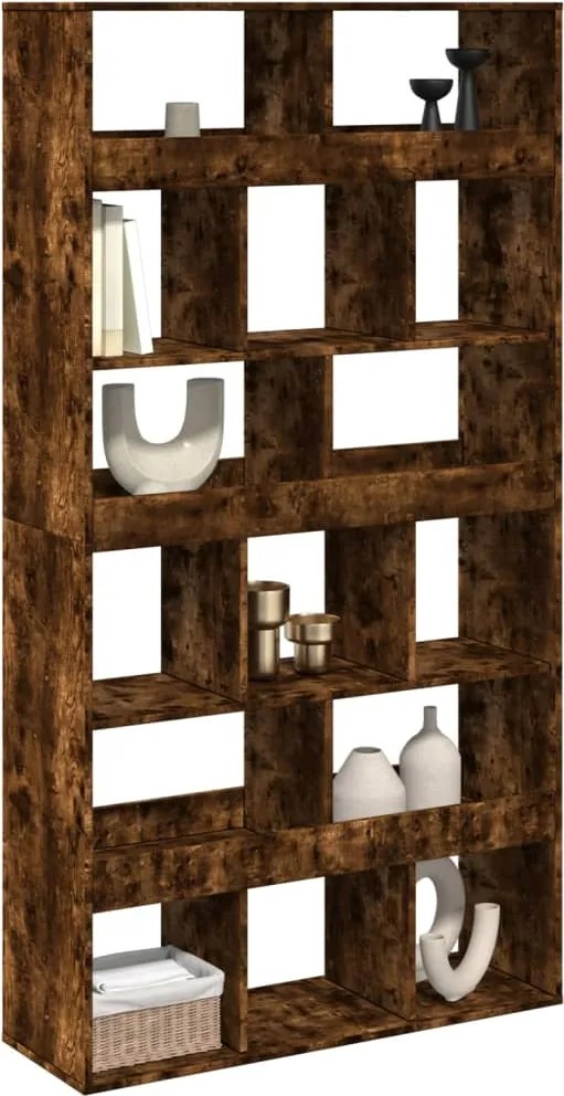Dělicí stěna kouřový dub 100 x 33 x 187,5 cm kompozitní dřevo 3309541