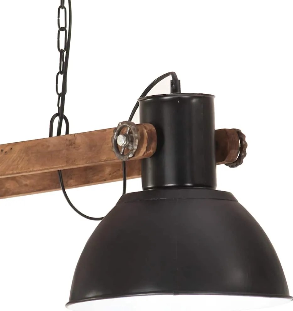 Industriální závěsné svítidlo 25 W černé 109 cm E27 320527