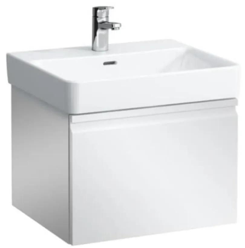 Koupelnová skříňka pod umyvadlo Laufen Pro 55x39,2x37 cm bílá lesk H4830320954751