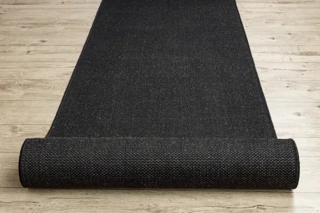Běhoun SISAL FLOORLUX model 20433 černá HLADKÝ