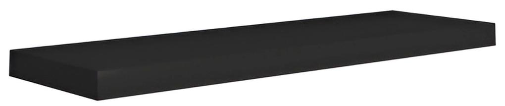 Linder Exclusiv Nástěnná police 60x23,5 cm Černá