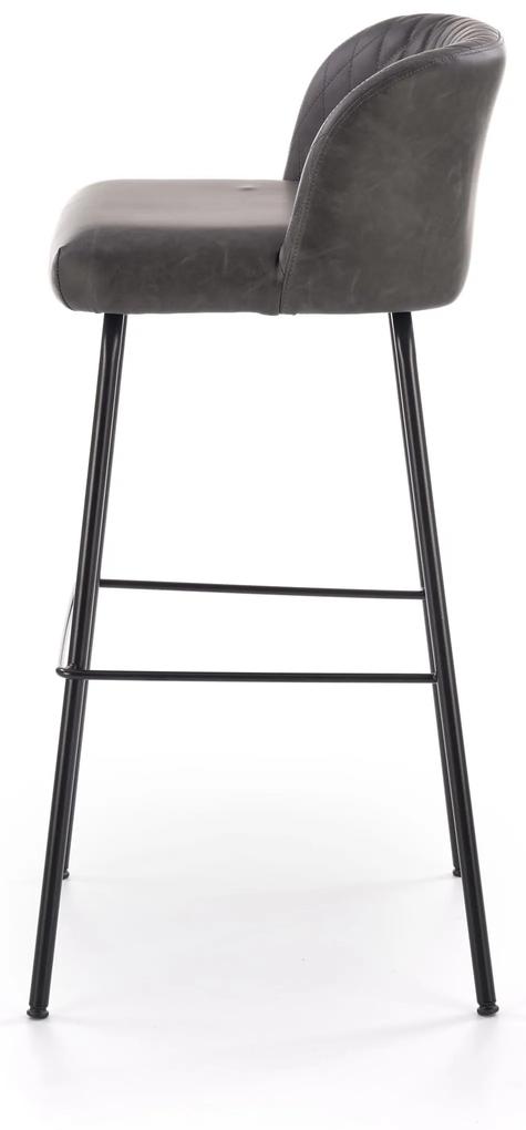 Barová židle COLORADO - šedá