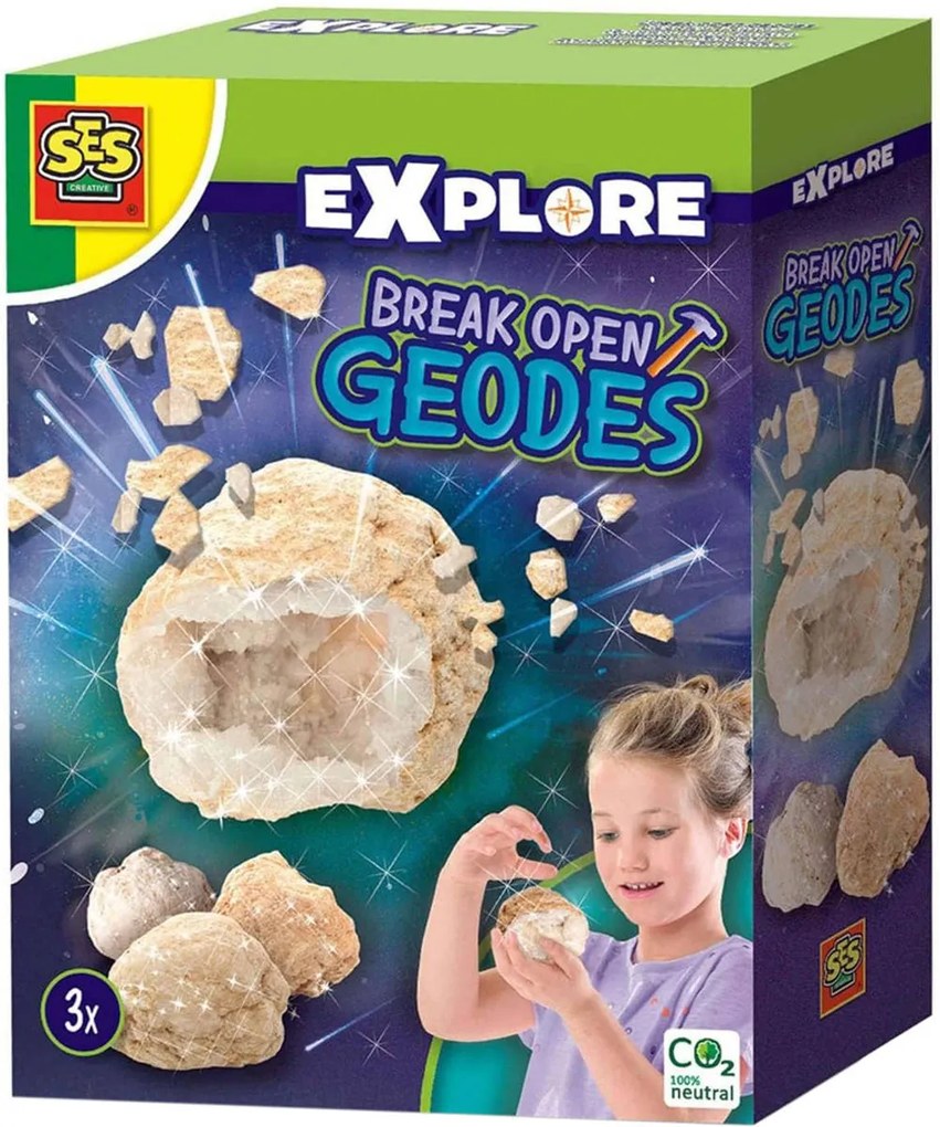 SES CREATIVE Explore rozbíjení krystalických hornin 25079