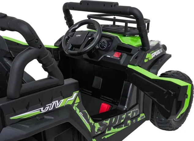 Elektrické terénní autíčko UTV LIFT zelené