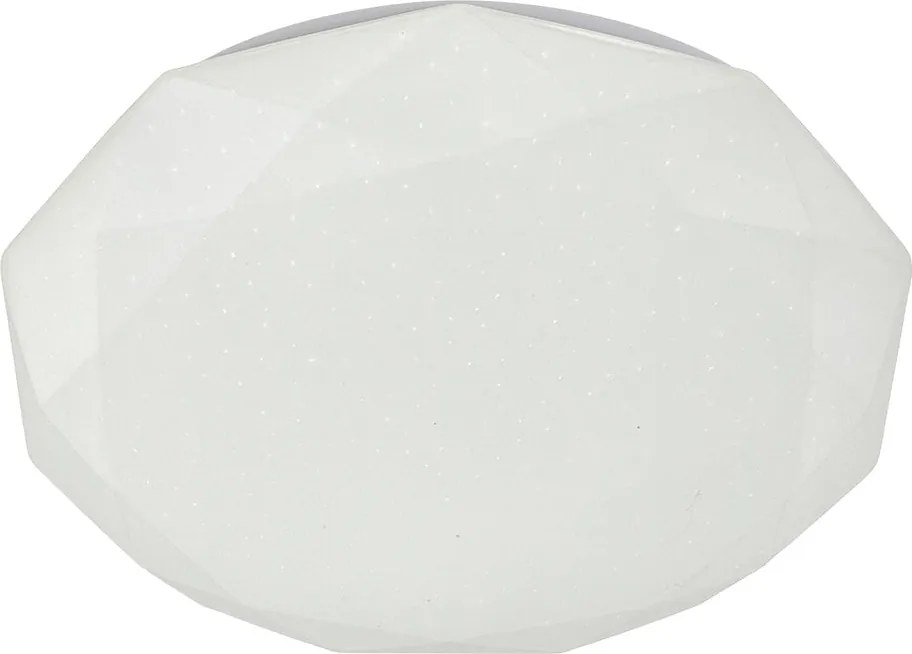 Stropní LED svítidlo Hex, 1x LED 72w, 3000-6000k, (fi 50 cm), w, s ovladačem