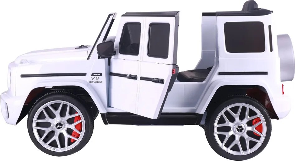 LEAN CARS Elektrické autíčko Mercedes G63 S306-1 bílé