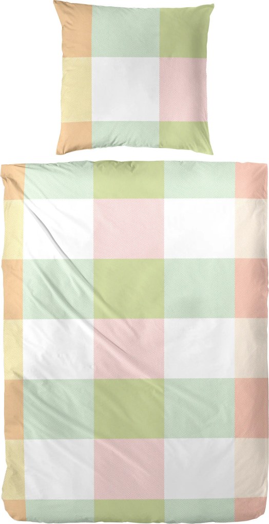 XXXLutz POVLEČENÍ, renforcé, zelená, 135/200 cm - Online Only povlečení - 005695010101