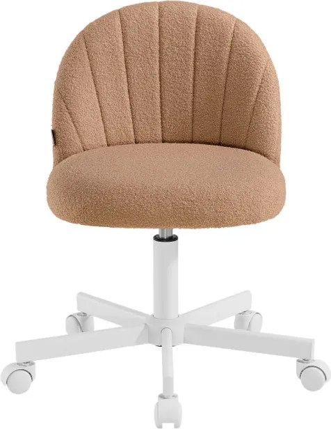 Kosmetická židle s kolečky TEDDY OBGB35027K101 hnědá