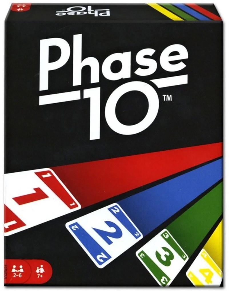 Mattel phase 10, kombinační karetní hra