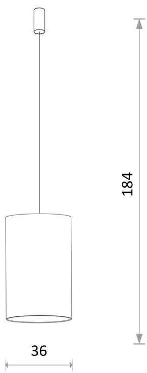 Svítidlo Nowodvorski BARREL L BLUE 8446