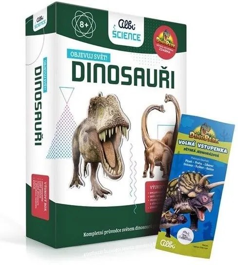 Vzdělávací sada dinosauři - objevuj svět - 2.vydání