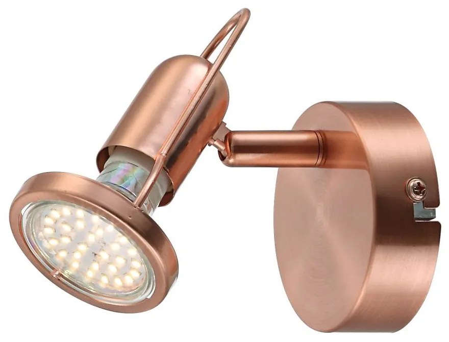 Bodové LED nástěnné svítidlo COPPER Globo COPPER 54383-1