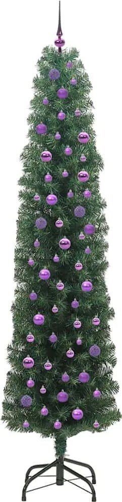 Umělý vánoční stromeček Zelená 240 cm PVC, ocel a plast 3394975