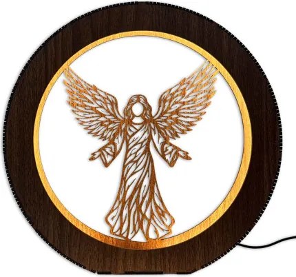 LED lampa Anděl světla – dekorace s teplým LED podsvícením| SENTOP LED0595