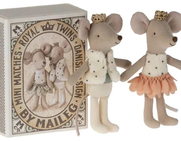 Myška - královská dvojčata myši/ sestřička a bratr v krabici