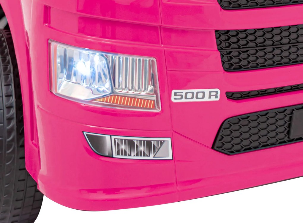 Ramiz Dětské vozidlo Scania R-SERIE růžové
