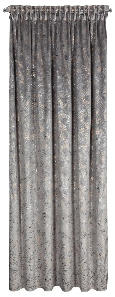 ZATEMŇOVACÍ ZÁVĚS NA PÁSCE TULIE 135X270 CM VZOROVANÁ