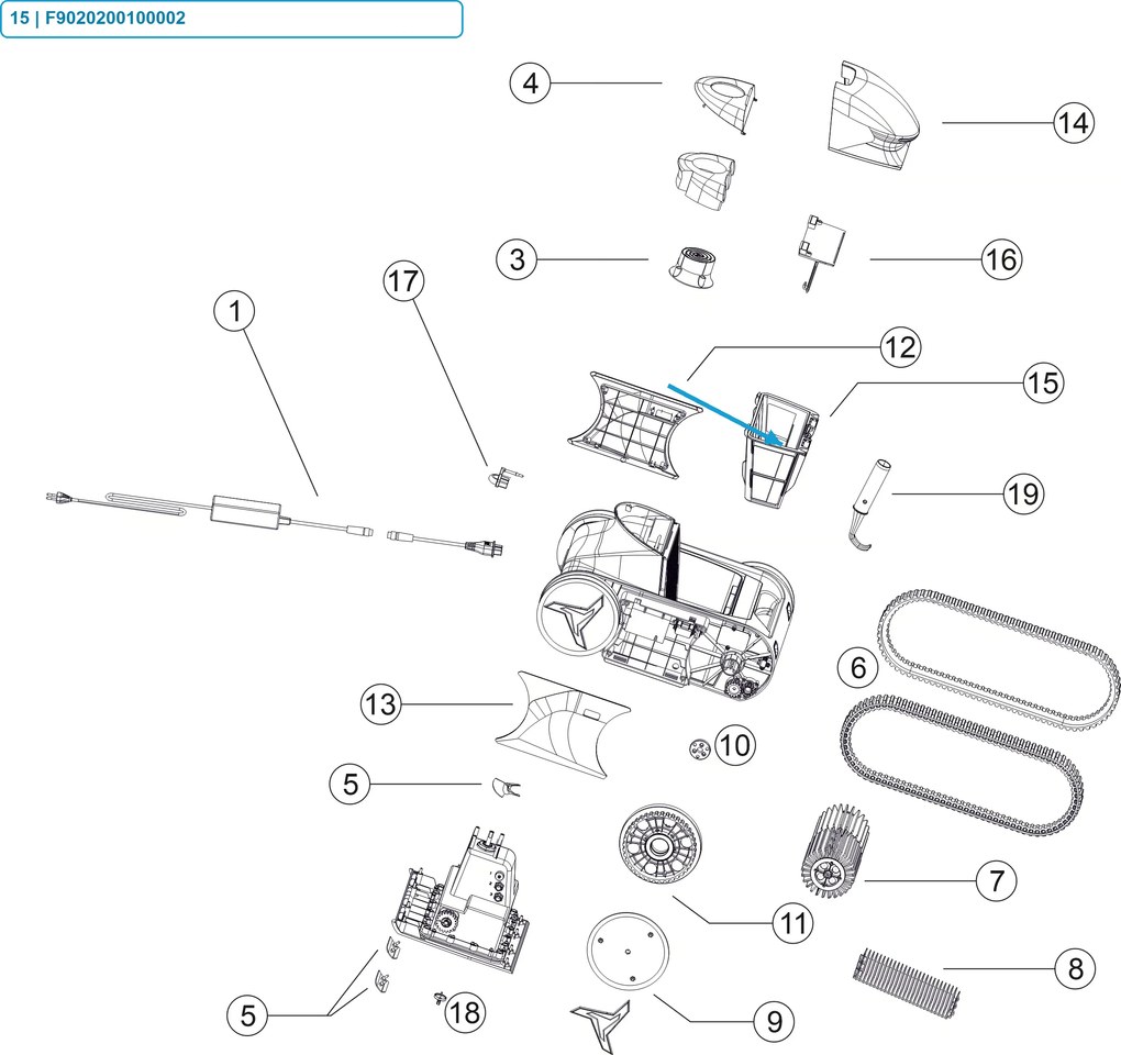 Filtrační koš Fairland X30 / X60 – 180 µm