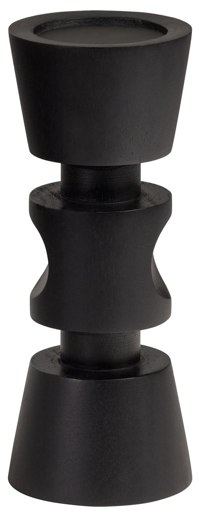 WOOOD Exclusive Svícen MIDI černý 29cm 373868-Z