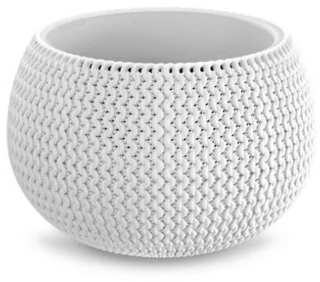 PROSPERPLAST Květináč - SPLOFY BOWL Průměr: 23,9 cm, Barva: antracit