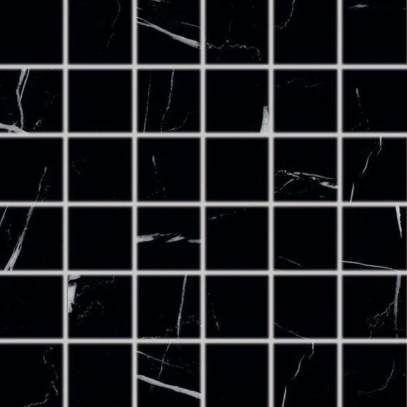 Rako Dlažba RAKO Flash DDM06833 mozaika (5x5) černá 30x30 - 163061