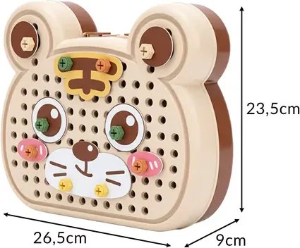 Šroubovací 3D stavebnice vesmír - 161 dílů v sadě