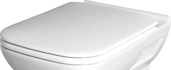 SAPHO BABEL wc sedátko soft close, duroplast, bílá/chrom ( 70110729 )