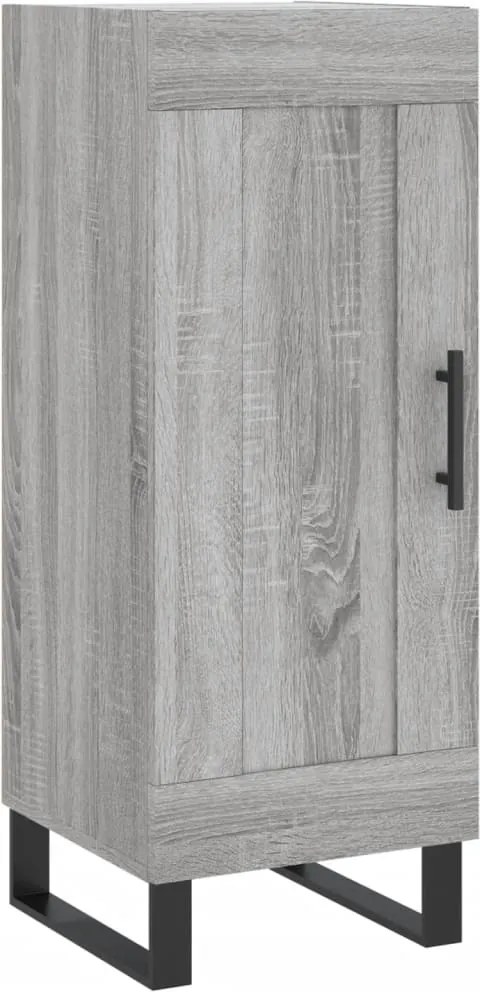Skříň highboard šedá sonoma 34,5 x 34 x 180 cm kompozitní dřevo 3199519