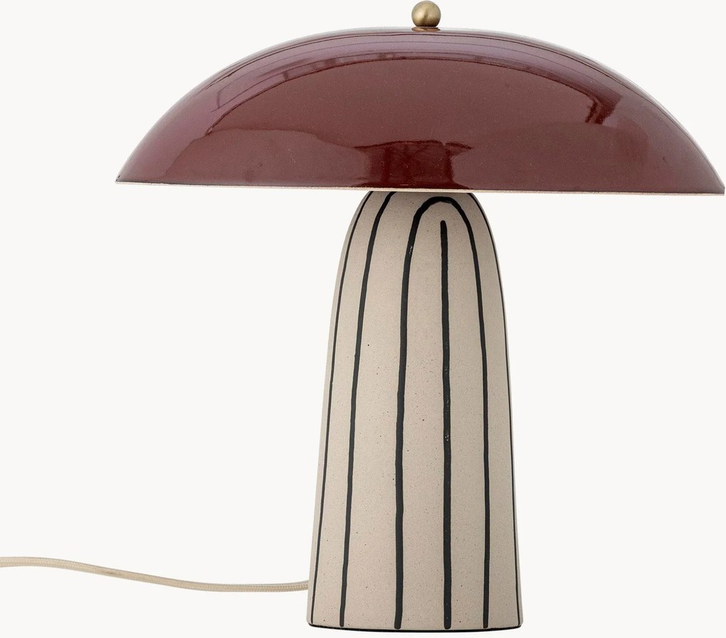 Stolní lampa's kameninovou podstavou Arvid