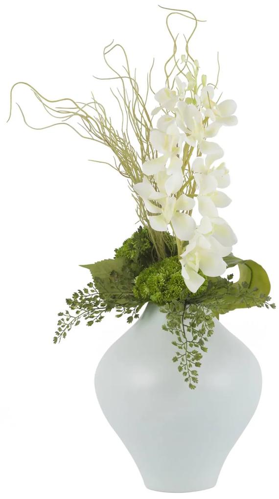Květinové aranžmá orchideje, výška 50 cm (bez vázy)