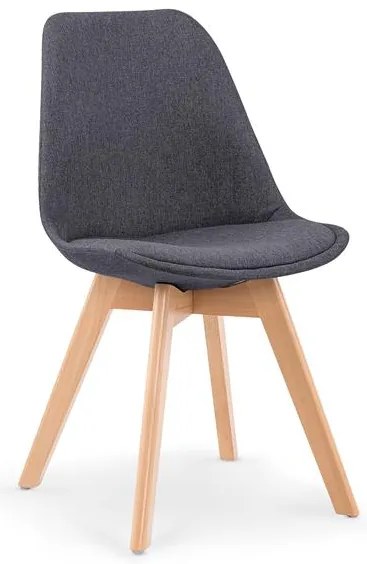 HALMAR K303 židle tmavě šedá