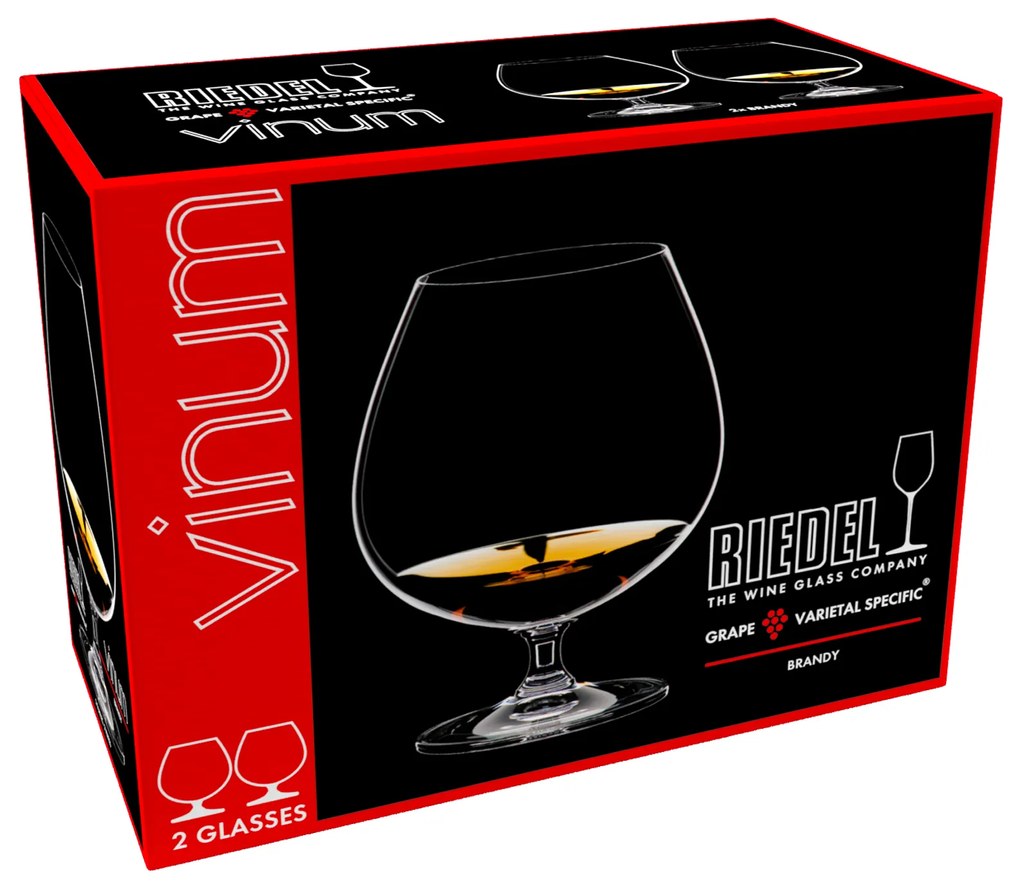 RIEDEL rum 200 ml, set 4 ks sklenic 6416/18