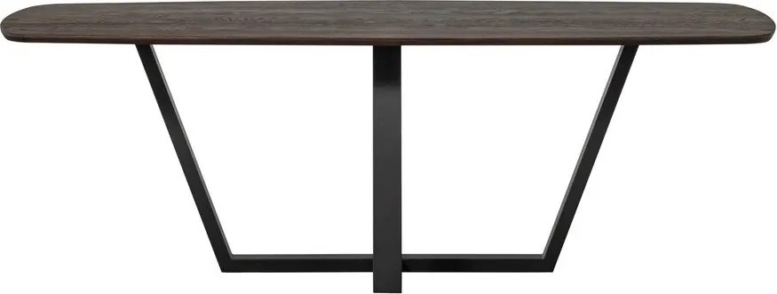 Jídelní stůl s deskou z dubového dřeva 100x220 cm Tablo – WOOOD