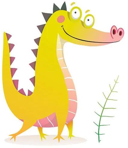 Plakát Žlutý krokodýl
