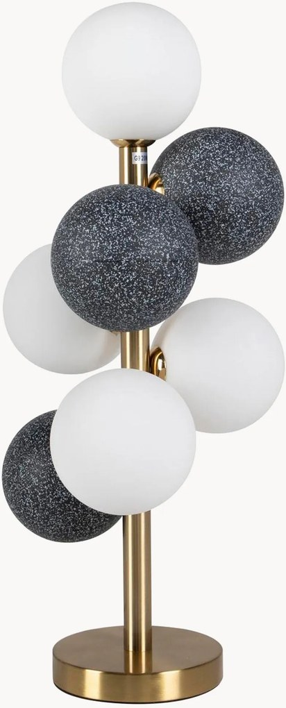 Velká stolní lampa ze skla Molecules
