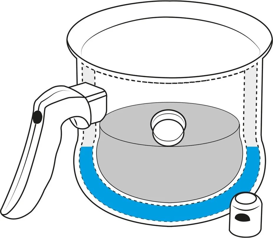 Nerezový hrnec na mléko 1,5 l – Orion