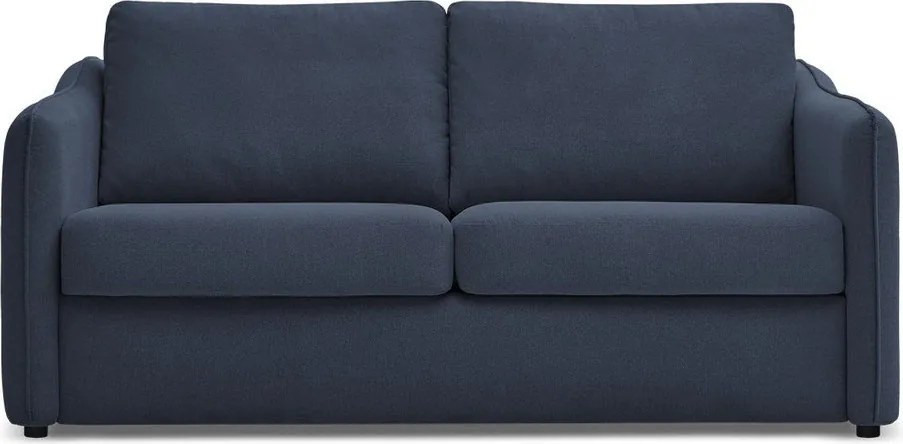 Tmavě modrá pohovka na každodenní spaní/rozkládací 178 cm Lenny – Bobochic Paris