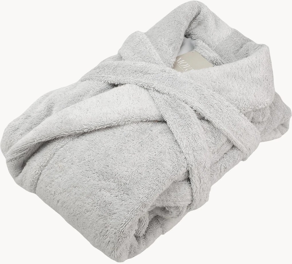 Bavlněný unisex župan's šálovým límcem Homewear