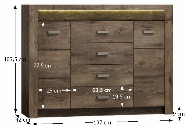 Komoda INFINITY 07 Tempo Kondela